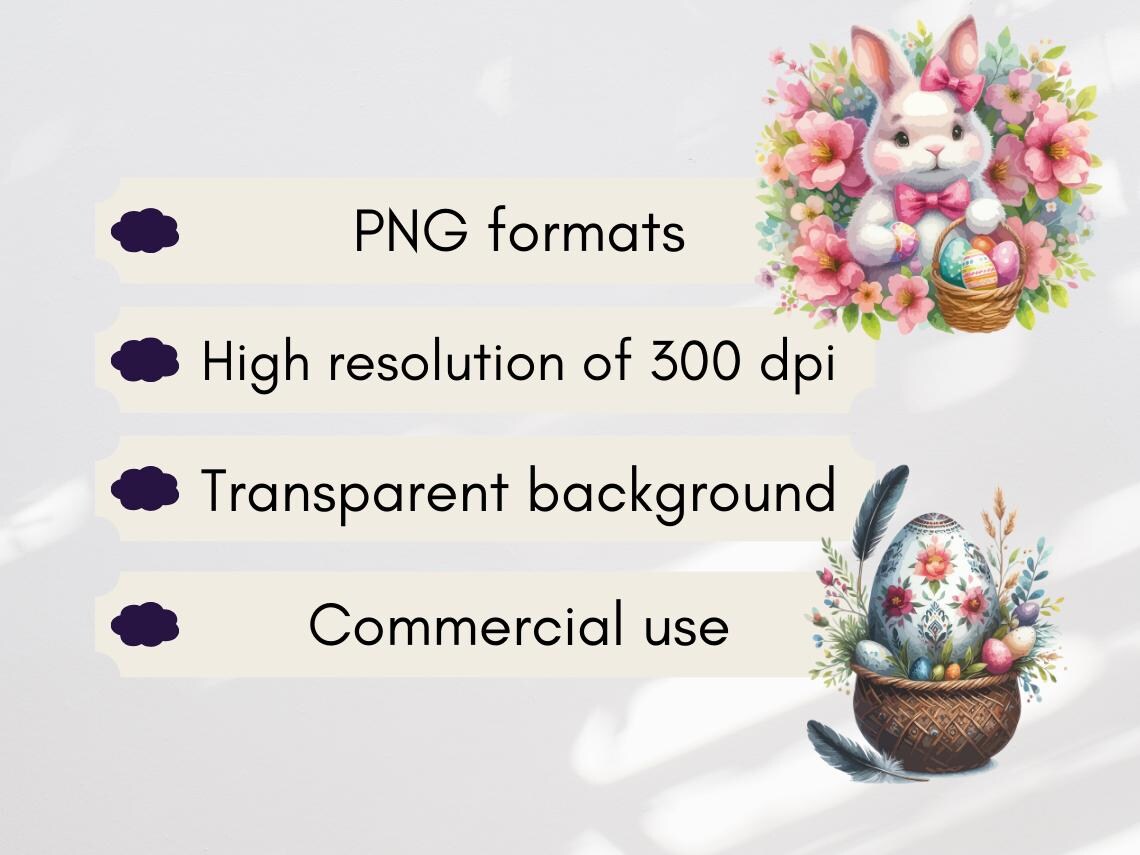 Easter Egg Watercolor Clipart | Cute Egg Images | Easter Graphics | PNG ...