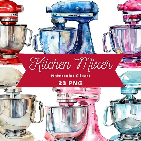 Stand Mixer Clipart - Etsy