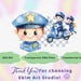 Police Station Watercolor Clipart | Police Kids Clipart | PNG Bundle ...