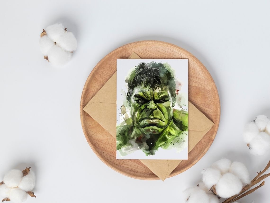 Hulk Watercolor Clipart Marvel SVG Hulk PNG Bundle Digital Download ...