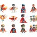 Superhero Kids Watercolor Clipart | Superhero Sticker | PNG Bundle ...