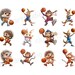 Basketball Animals Clipart | Animals PNG | PNG Bundle | Sport Animals ...