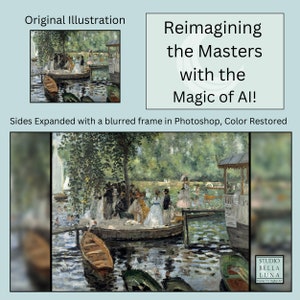 Samsung Frame TV Famous Artist Gallery, Renoir Frame TV Digital Art ...