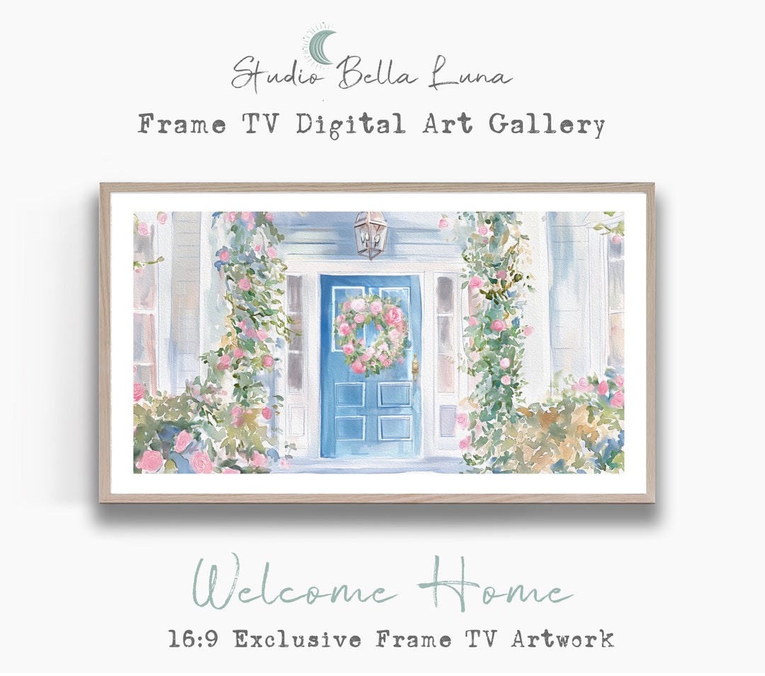 Farmhouse Frame Tv, Farmhouse Style Frame TV Digital Art, Art for Frame ...