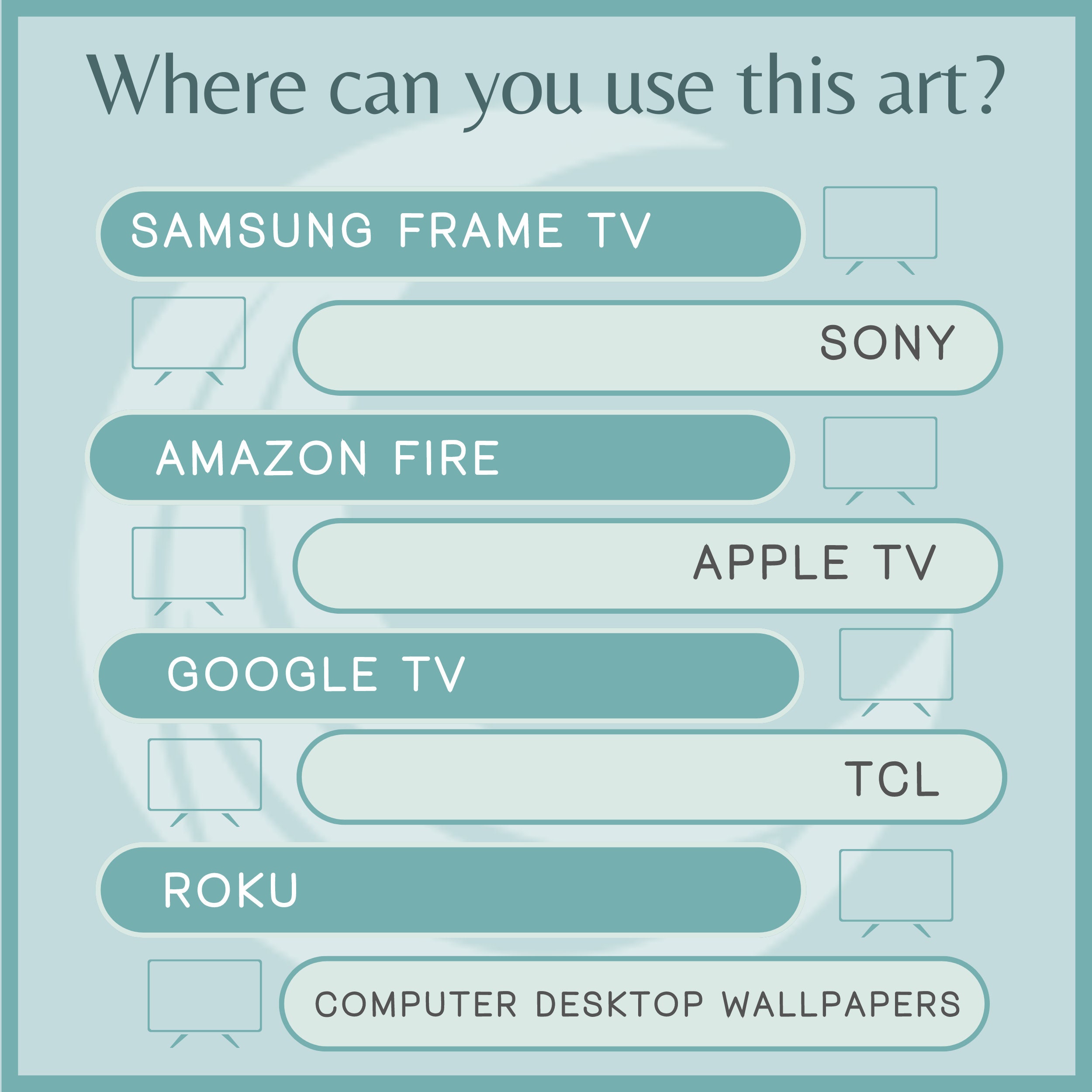 Samsung Frame TV Famous Artist Gallery, Renoir Frame TV Digital Art ...