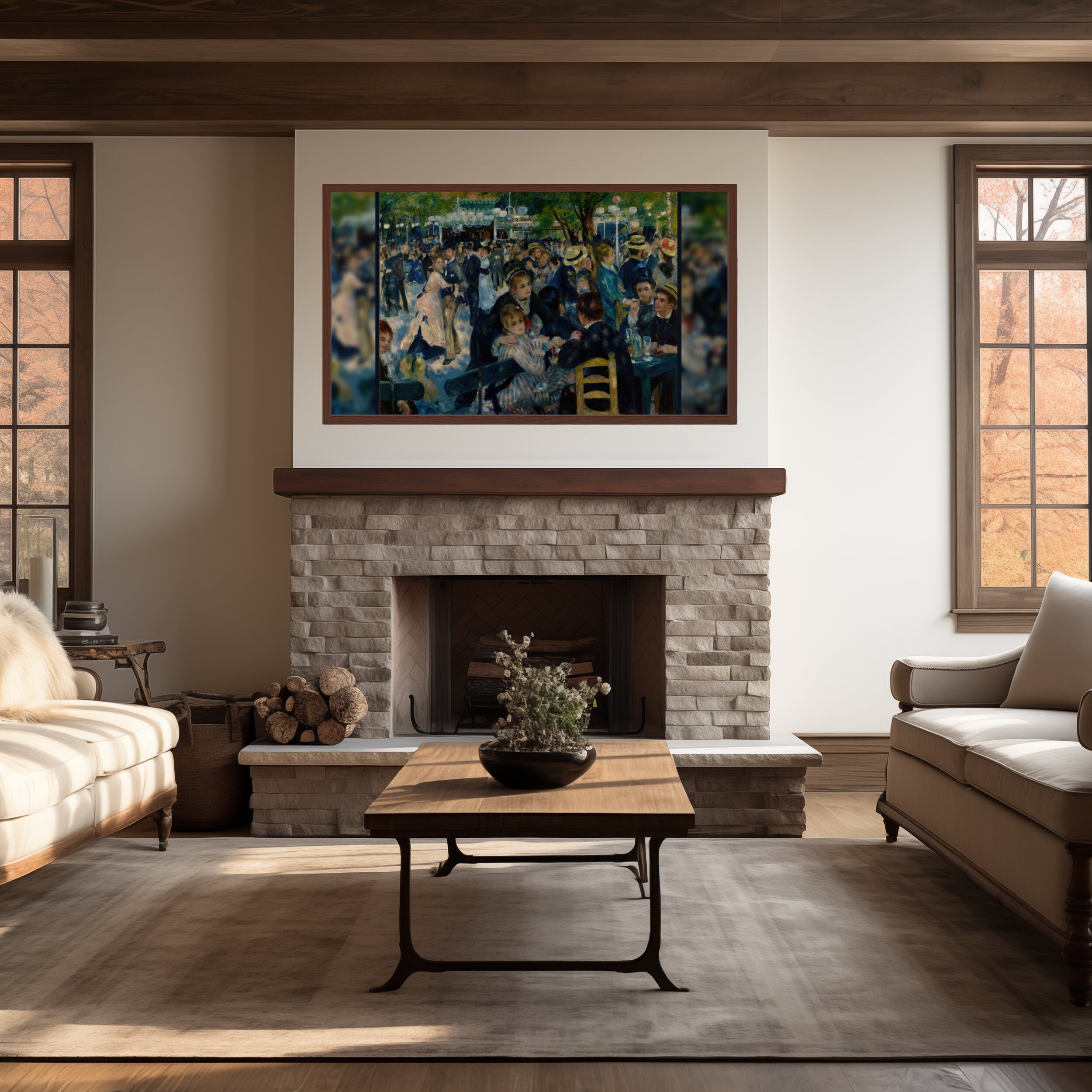 Samsung Frame TV Famous Artist Gallery, Renoir Frame TV Digital Art ...