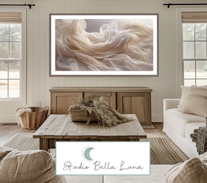 Samsung Frame TV Art Neutral Art Digital Download Modern Frame TV ...