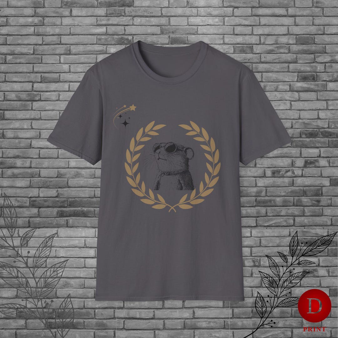 Vintage-style, 90s, Mole Shirt, Minimalistic Tee, Funny Mole Shirt ...