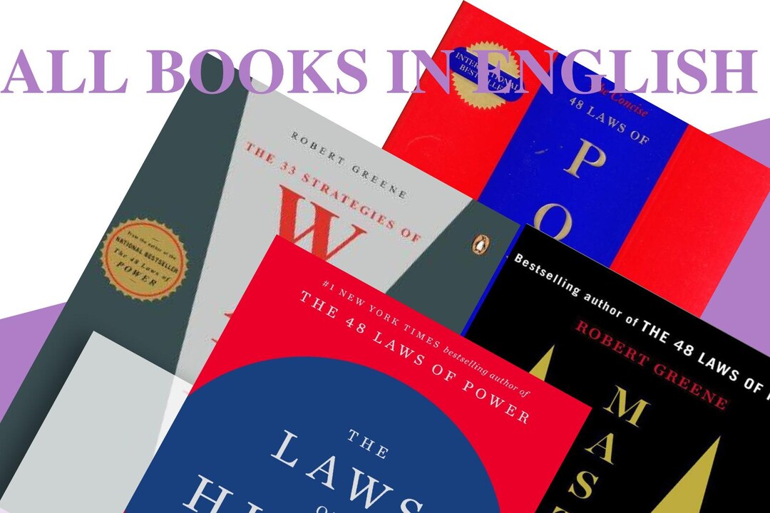 Four Books .masterthe Laws of Human Nature/the 33 Strategies of War/the ...