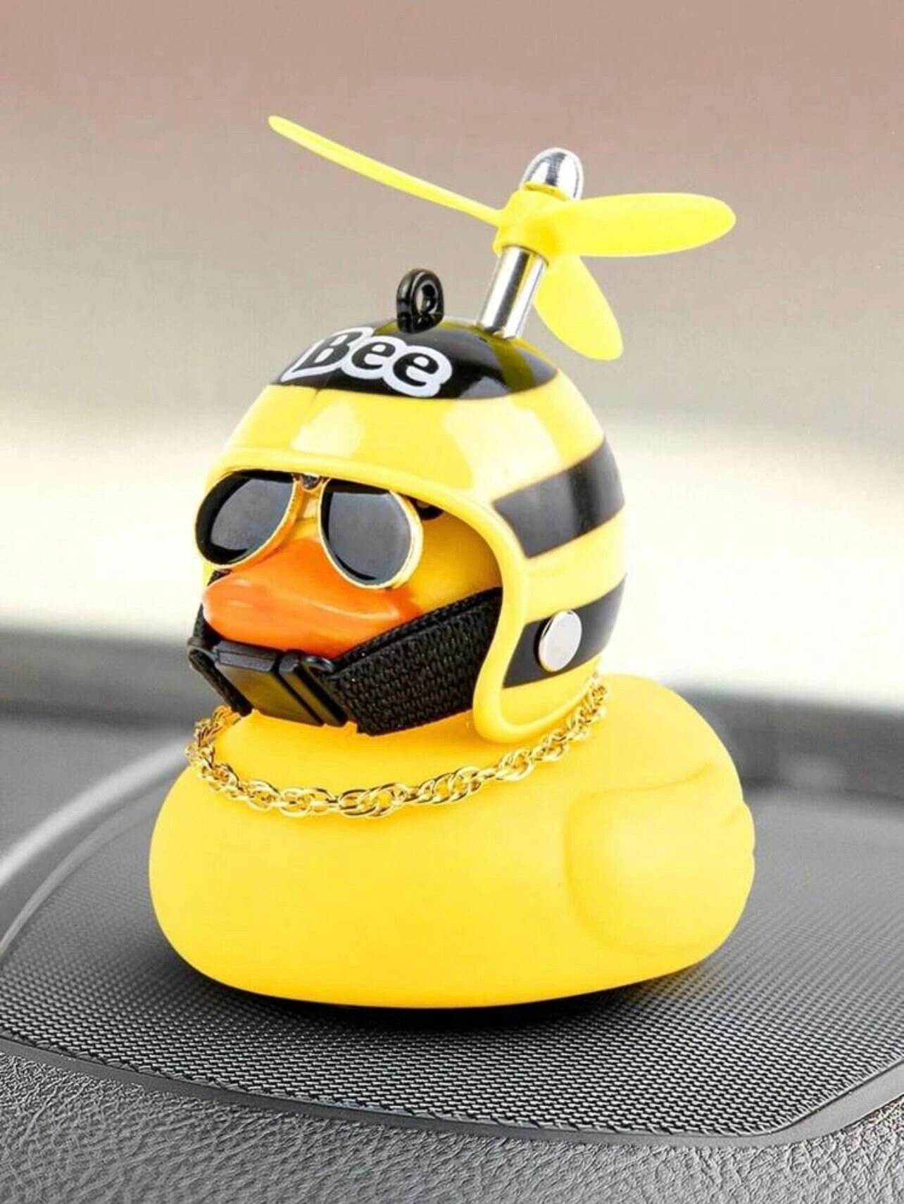 Cute Bee Car Duck Rearview Mirror for Decoration Car Accessories and ...