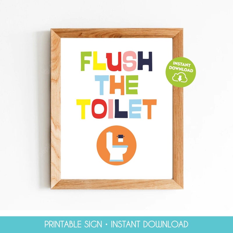Lift the Toilet Seat Sign - Etsy