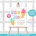 Ice Cream Teacher Appreciation Printable Sign Here's the Scoop Staff ...