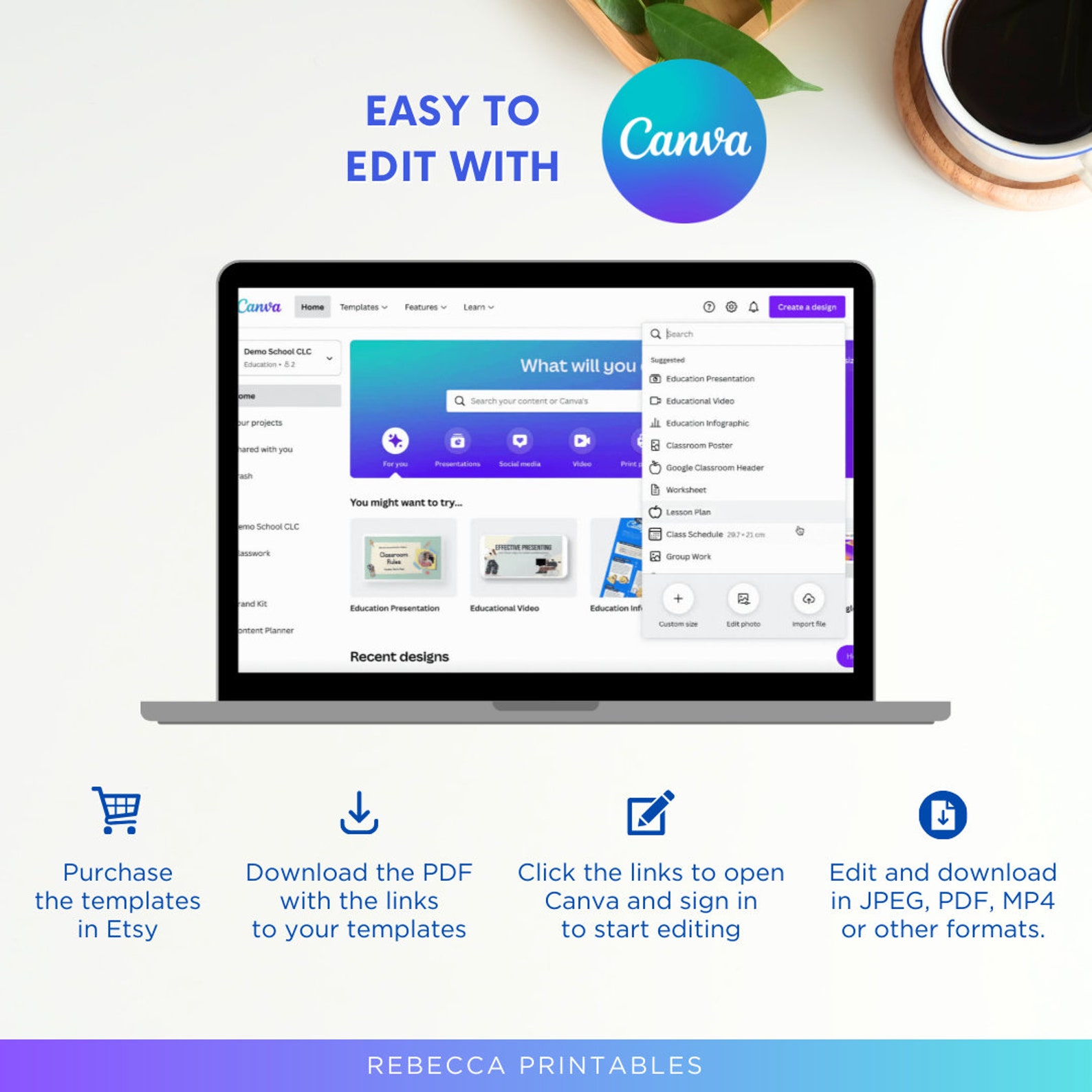 Editable Photo Booth Props Canva Template Custom Party Photo Booth Gold ...