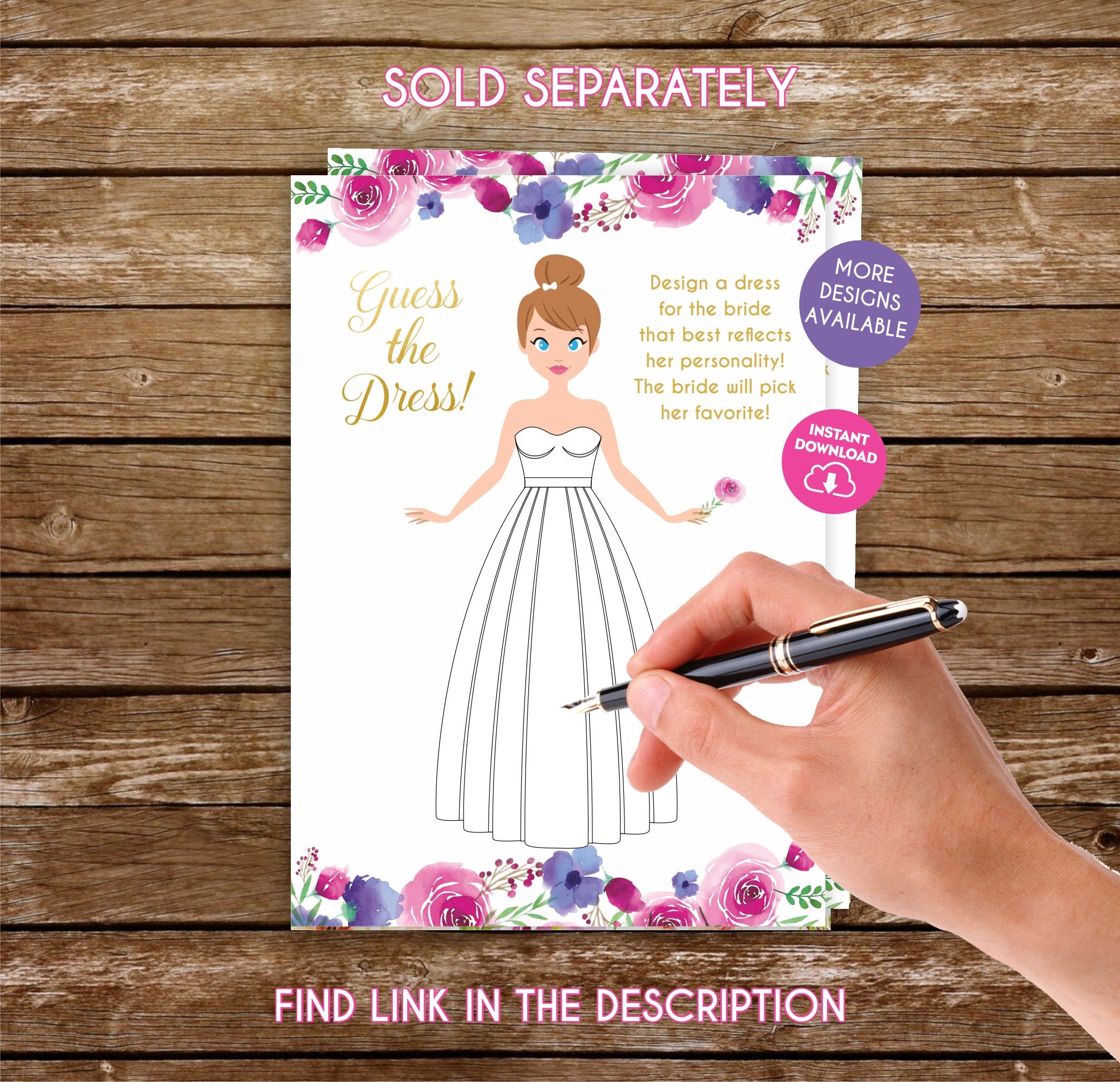 Say Yes to the Dress Sign Printable Sign I Said Yes to the Dress Sign ...