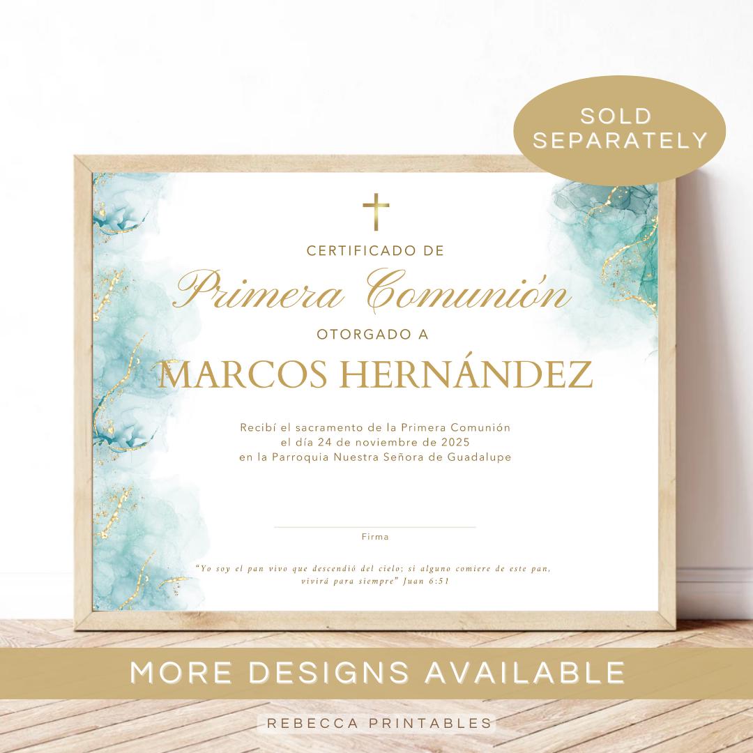 Editable Certificate of Reconciliation Template Editable Catholic ...
