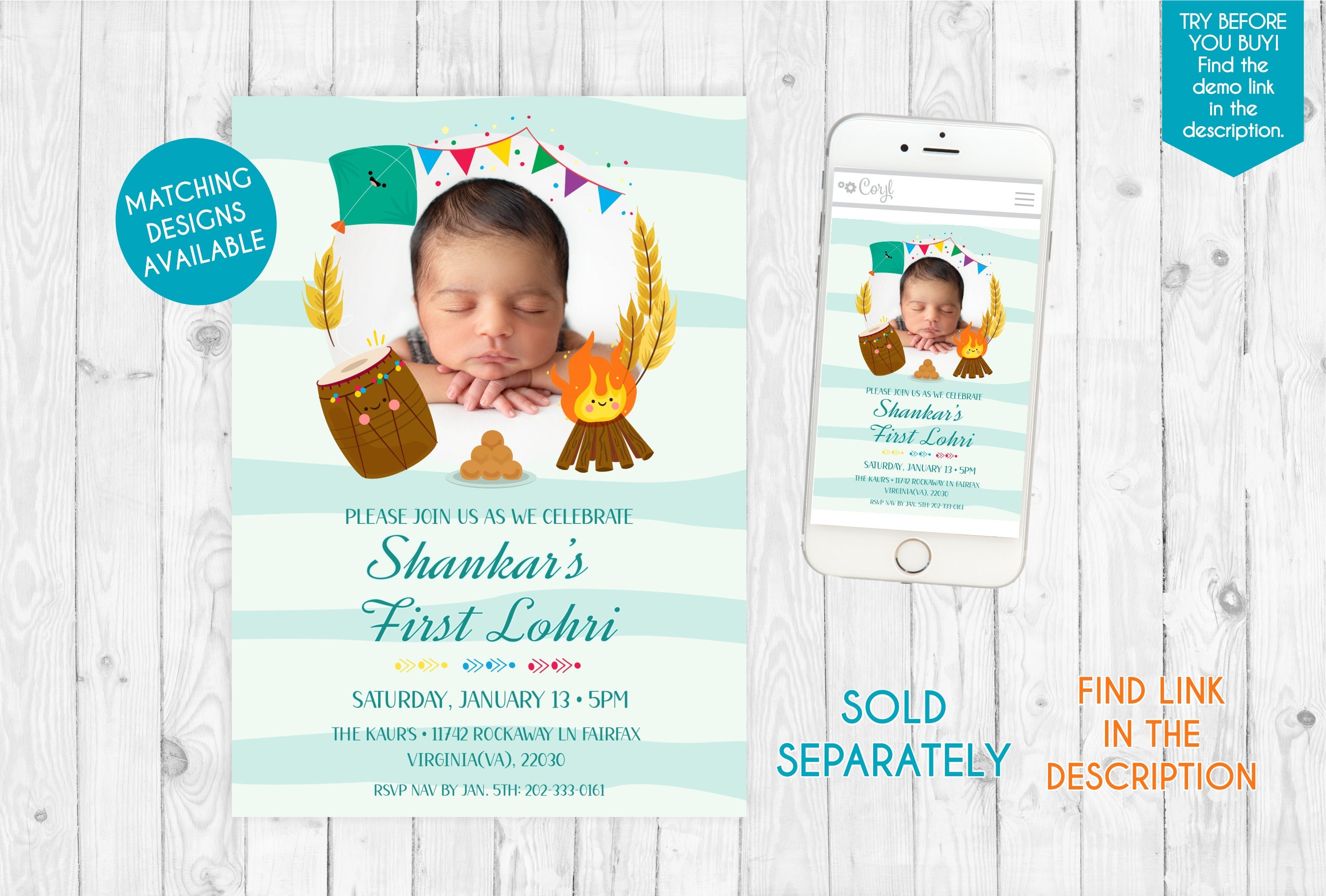 Lohri Stickers Lohri Cupcake Toppers Printable Lohri Favor Tags First ...