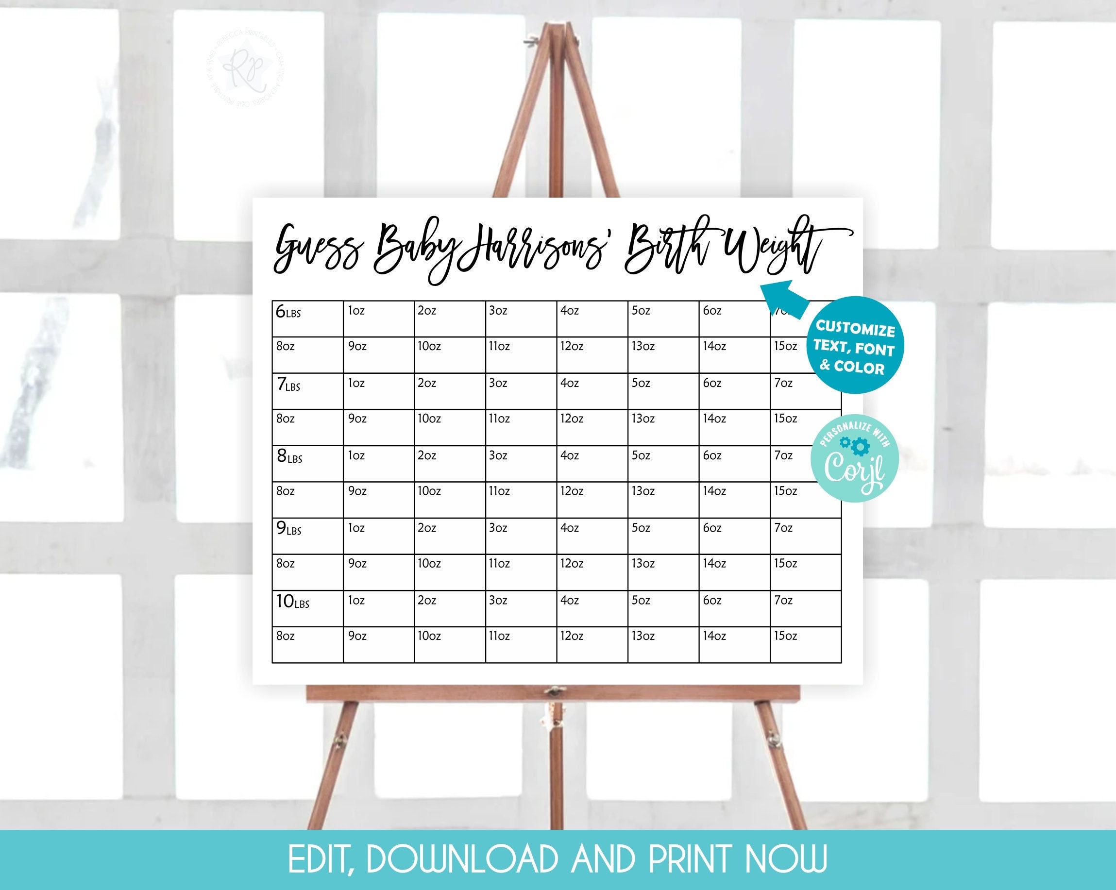 Office Baby Pool Form