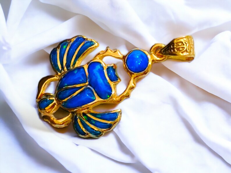 Egyptian Colorful Scarab - Etsy