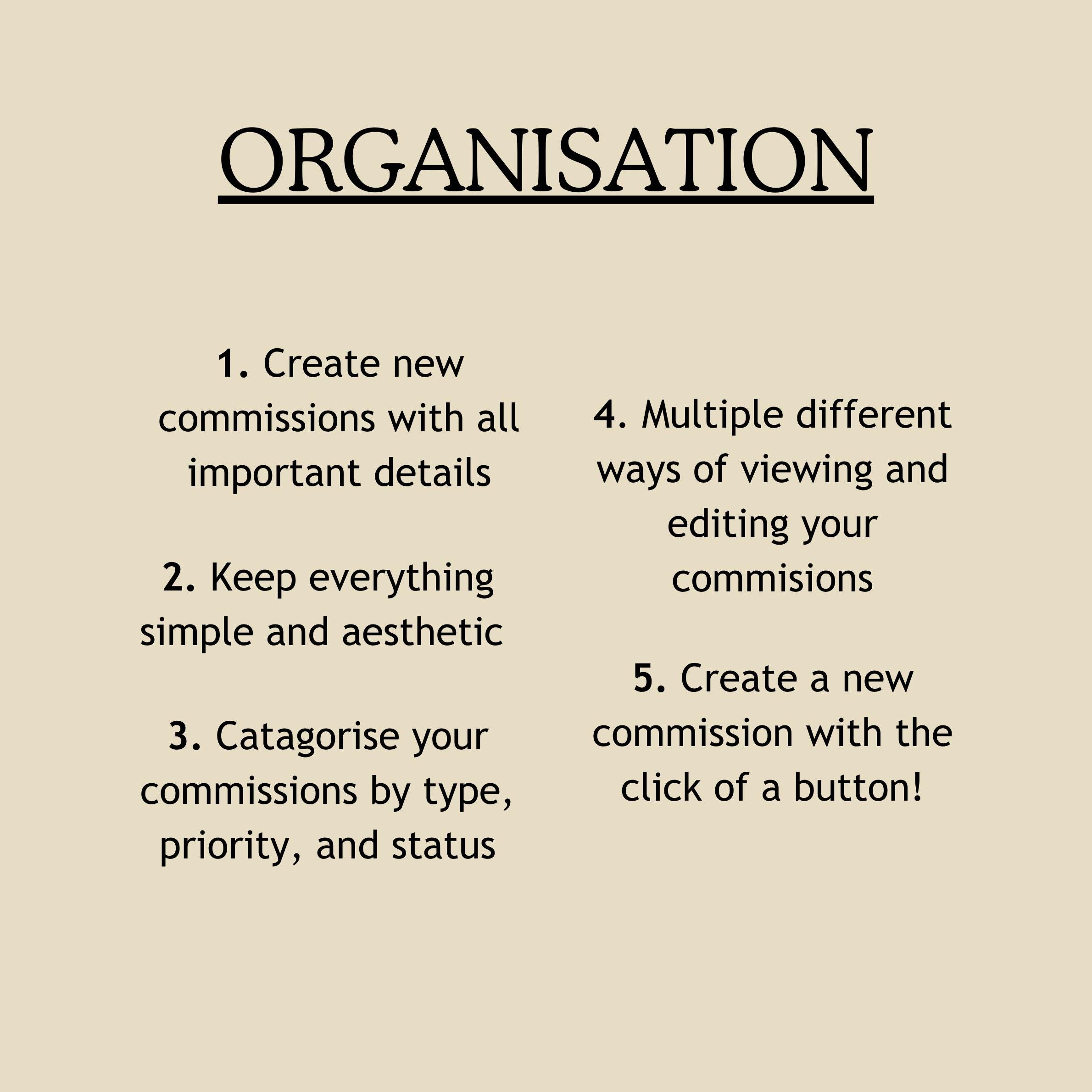 Art Commisions : Notion Template to Oraganise Your Art Commissions ...