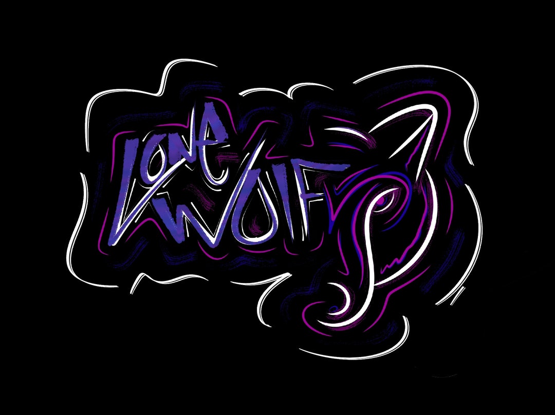 Lone Wolf Design - Etsy