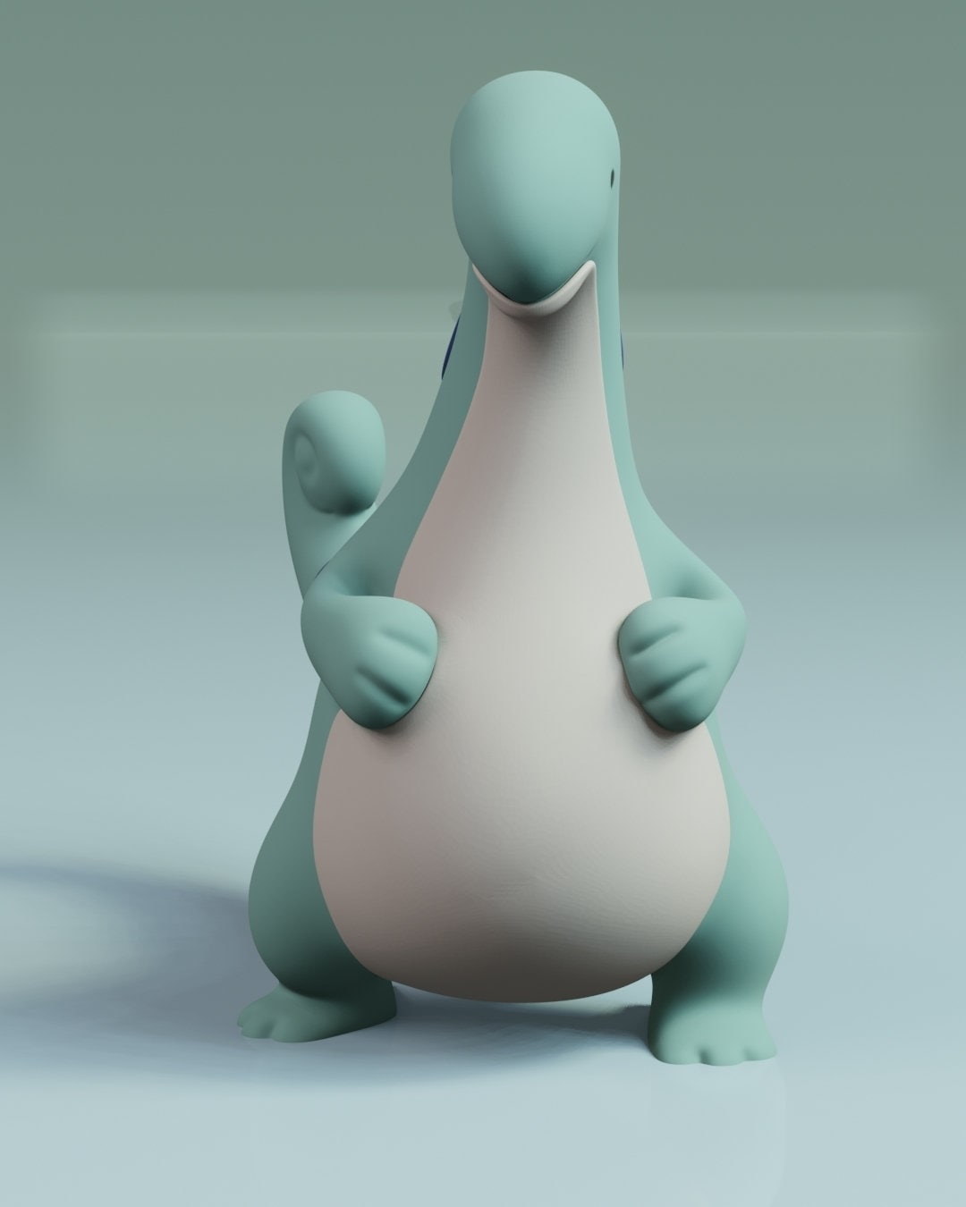 Relaxasaurus Palworld 3D Printed Model - Etsy UK