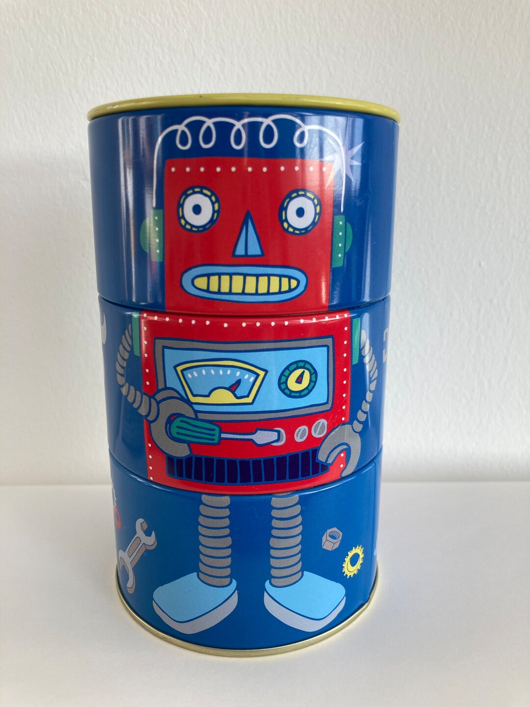 Vintage Robot Money Box - Etsy