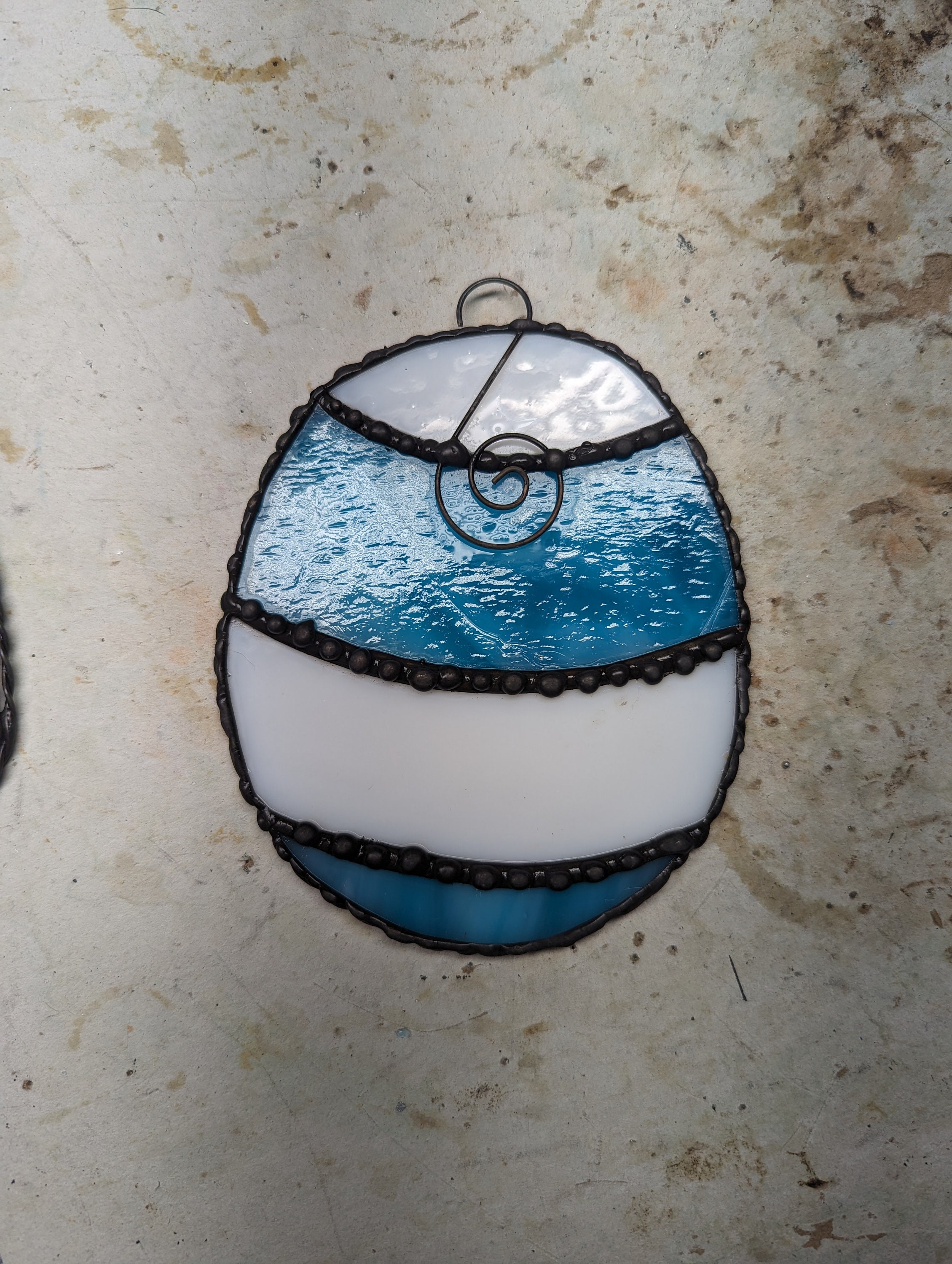 Stained Glass Easter Egg - Etsy