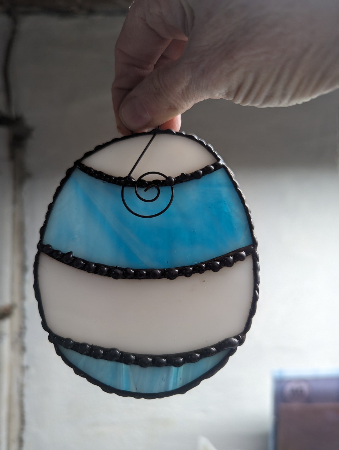 Stained Glass Easter Egg - Etsy