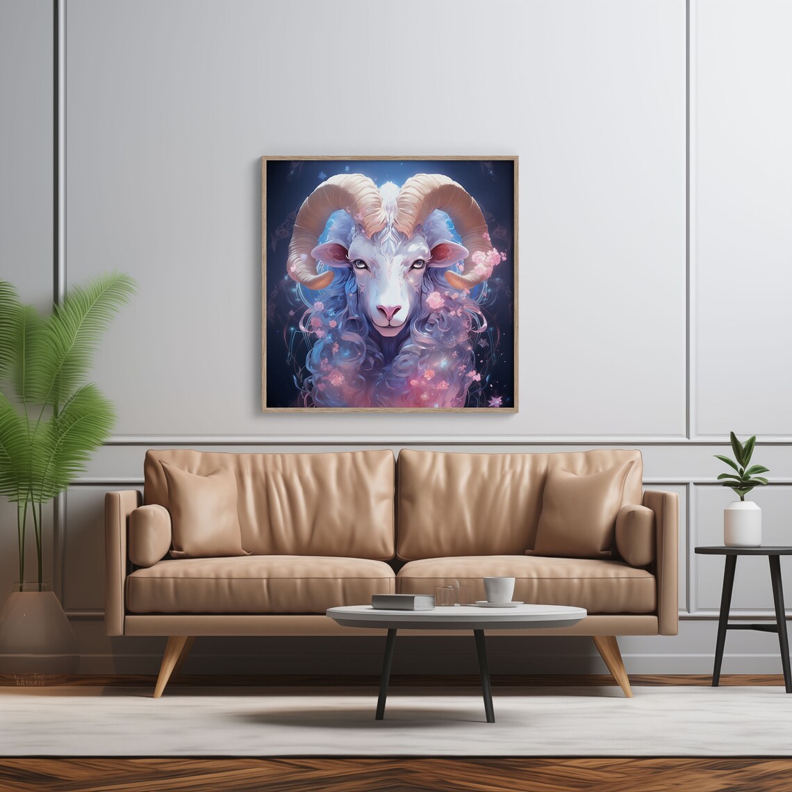 Fantasy Astro Signs - Aries | AI Generated | AI Art | Digital Download ...