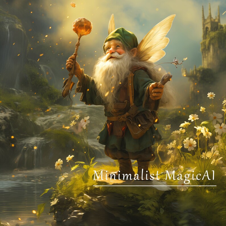 Dwarfs and Mystic River Bundle | AI Wall Art Print | Digital Download ...