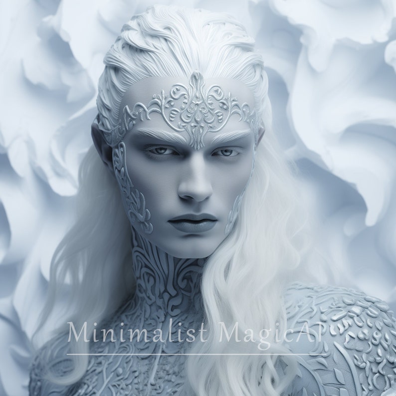 Nordia Elven Fantasy Fashion Models Bundle (x4) | 4 Images | AI ...