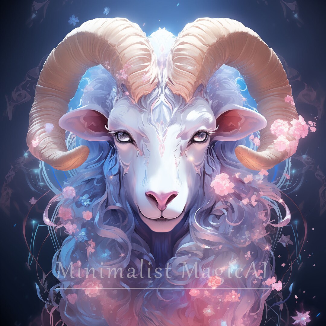 Fantasy Astro Signs - Aries | AI Generated | AI Art | Digital Download ...