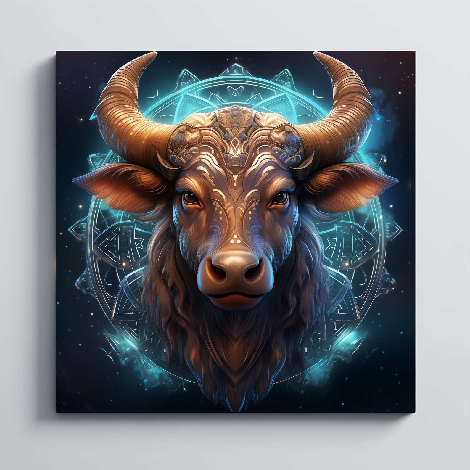 Fantasy Astro Signs - Taurus | AI Generated | AI Art | Digital Download ...