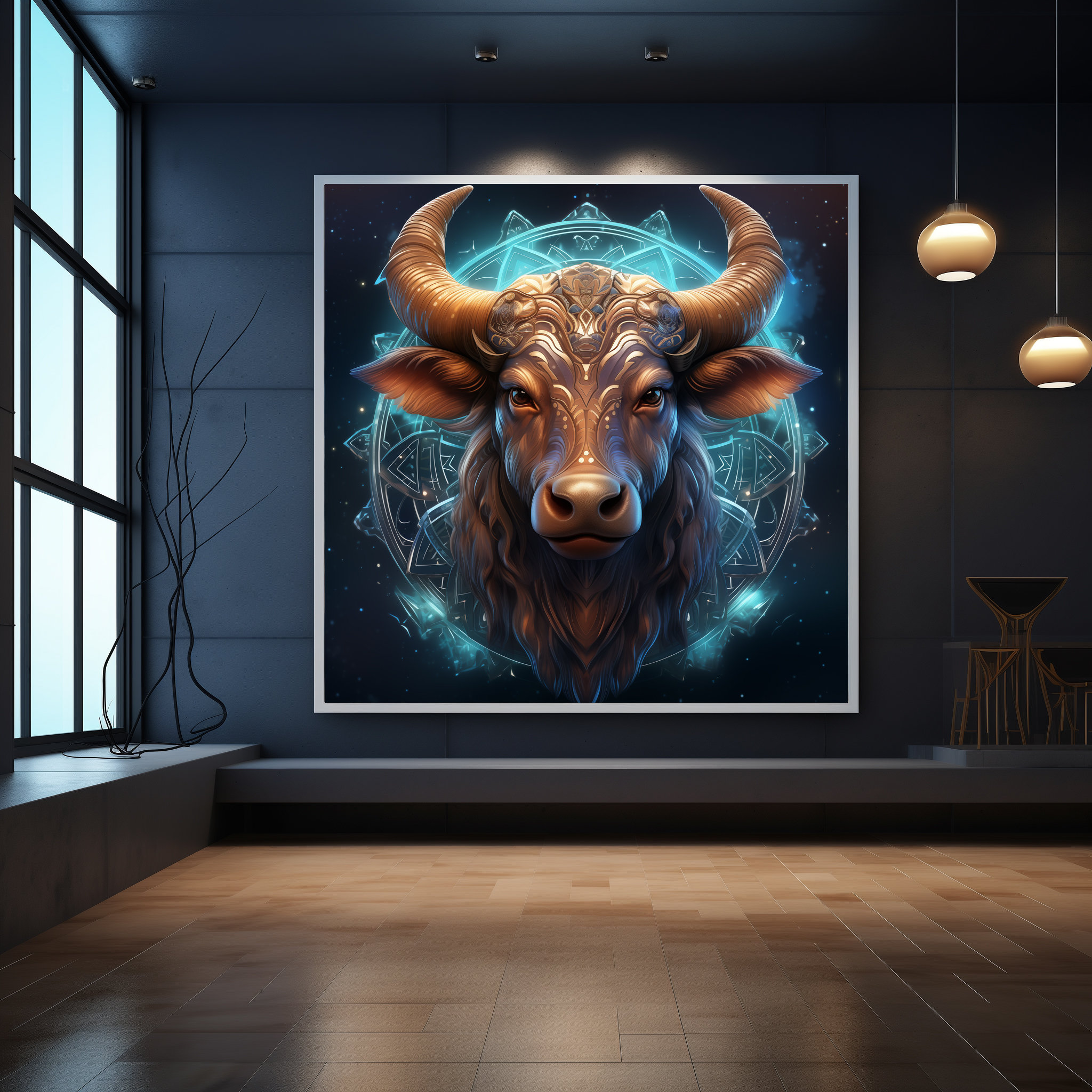 Fantasy Astro Signs - Taurus | AI Generated | AI Art | Digital Download ...