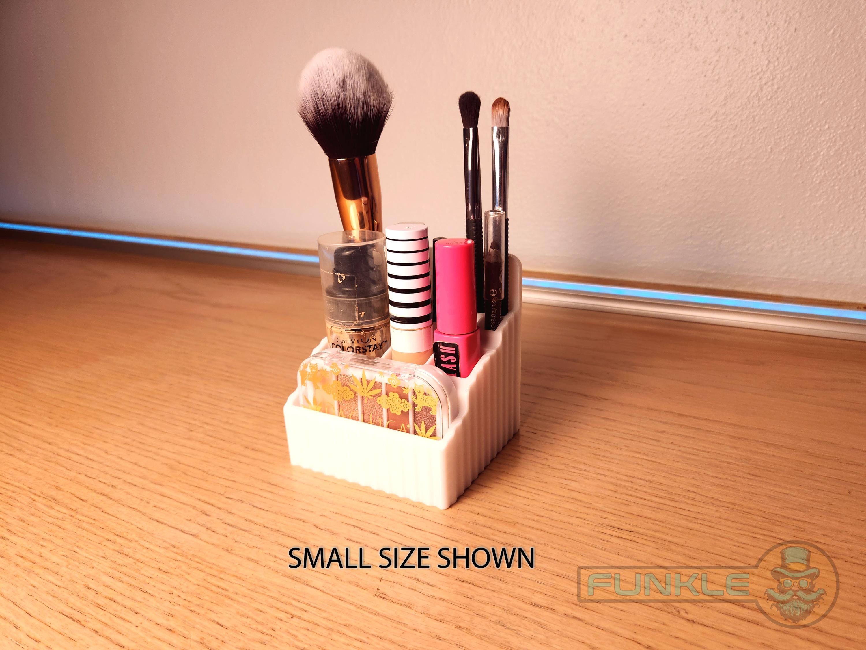 Chic Makeup Organizer Minimalist Design for Countertops or Vanity ...