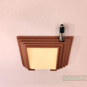 Mid-century Modern Post-it Note Holder | Wall or Desk Organizer - Etsy