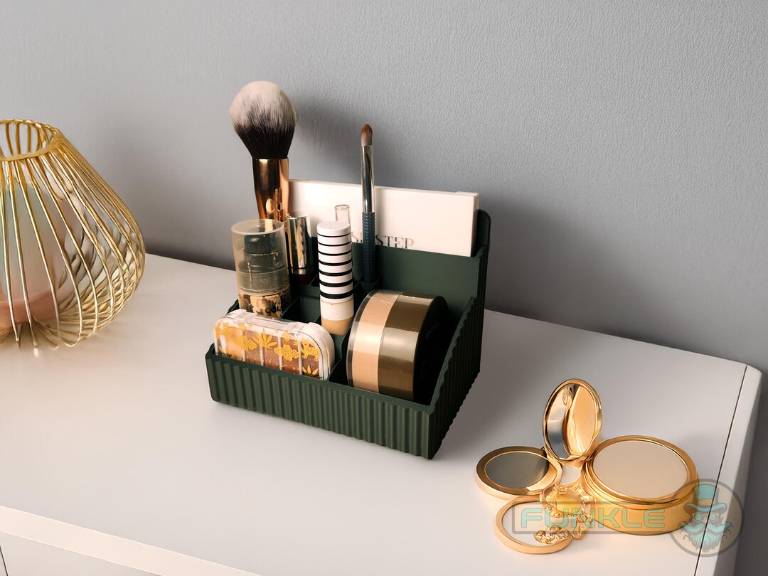 Compact Makeup Organizer – Space Saving Decore for Brushes, Lipstick ...