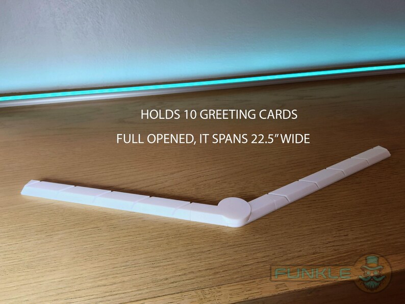 Fold-open Greeting Card Display: Holds 10 Holiday Cards - Etsy