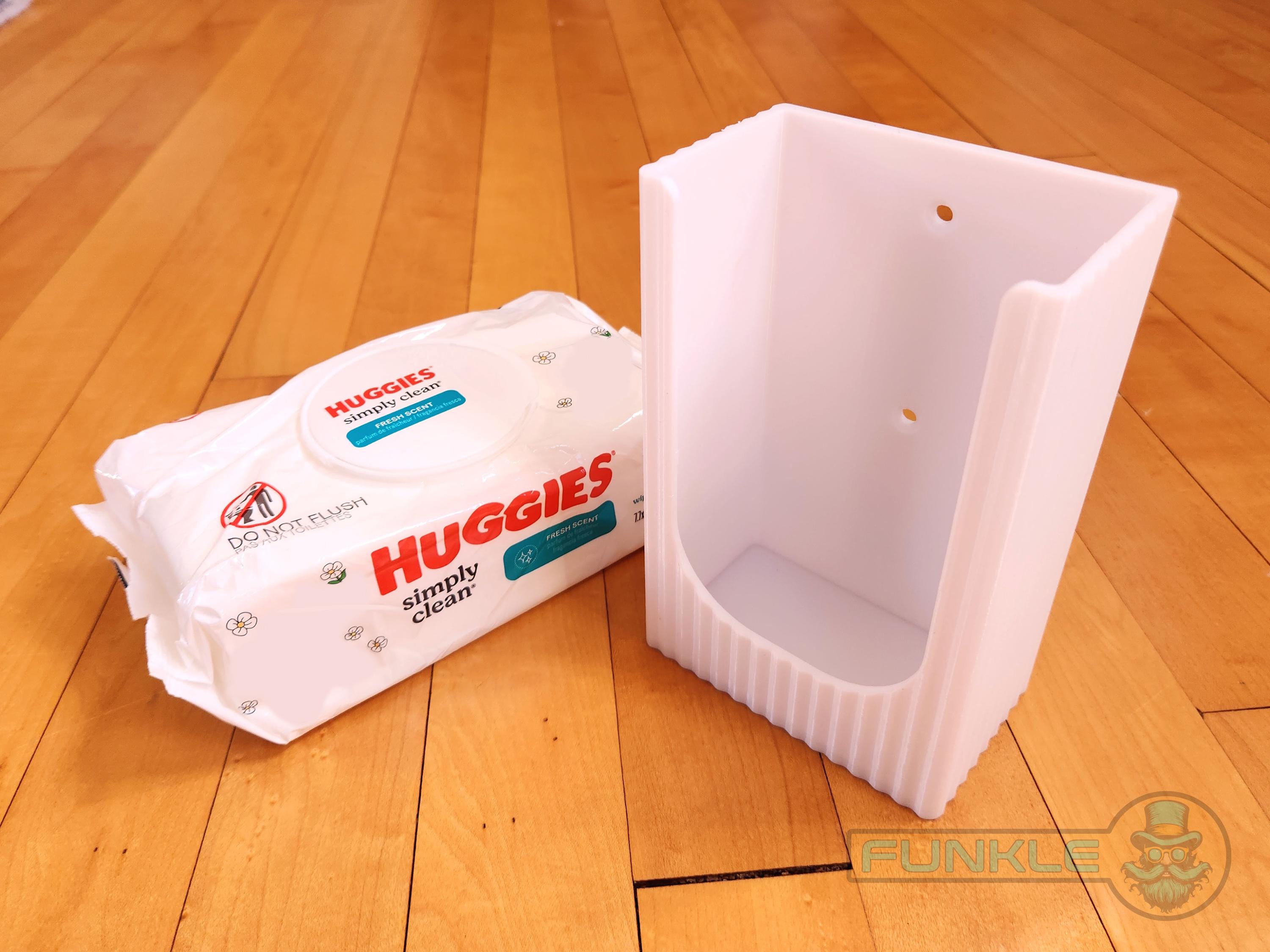 Hidden Baby Wipe Holder | Inside Cabinet-mounted Wet Wipes Dispenser ...