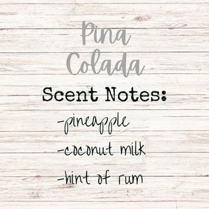 PINA COLADA | Hanging Car Scent Diffuser | Air Freshener | 8-10 Ml | 7 ...