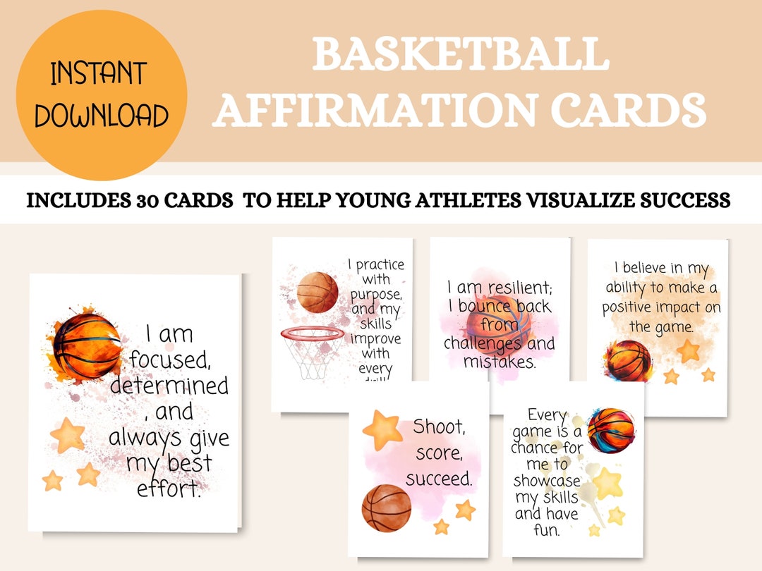 30 Printable Positive Affirmation Cards for Kids, Self Esteem ...