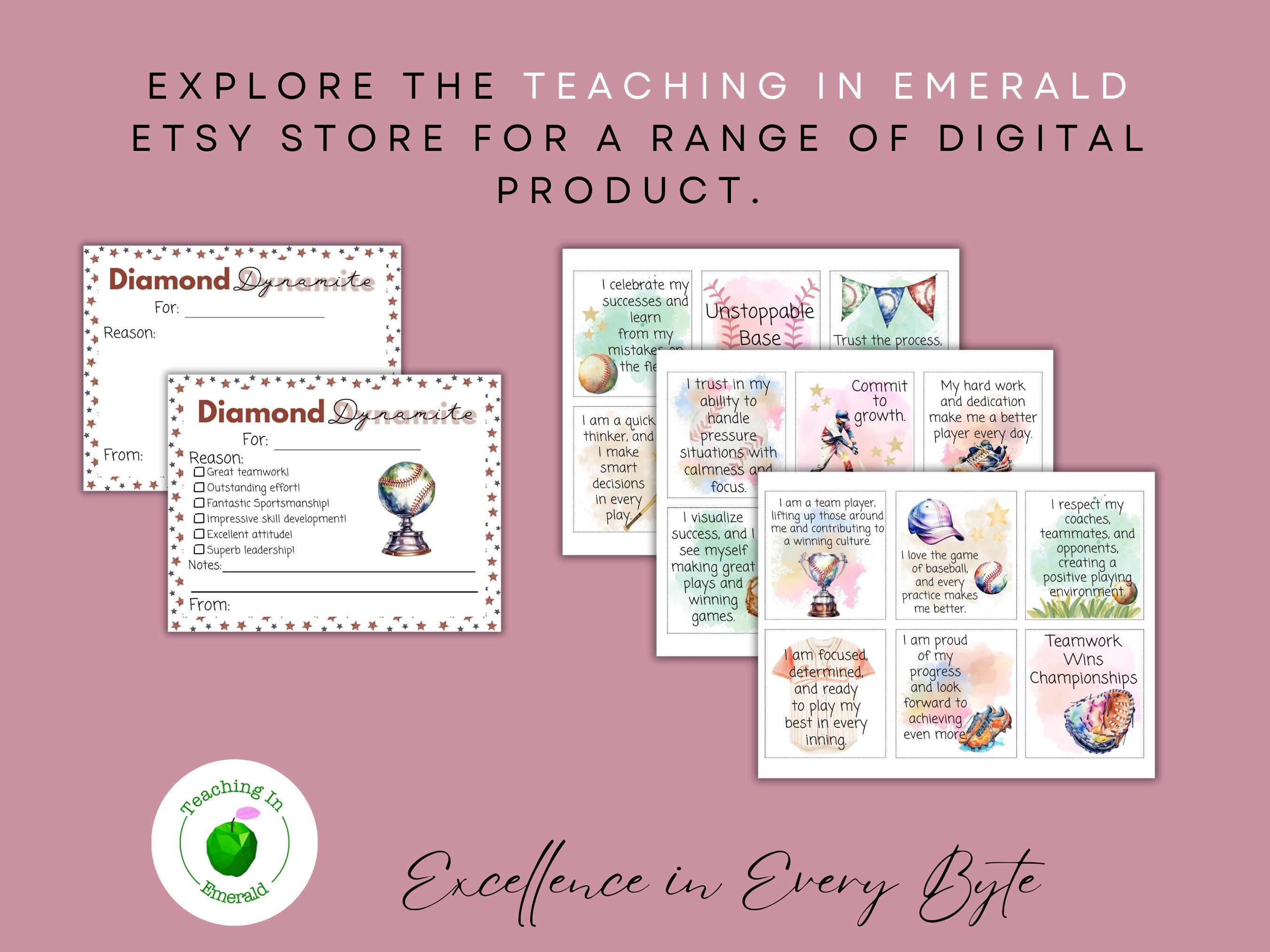 30 Printable Positive Affirmation Cards for Kids, Self Esteem ...