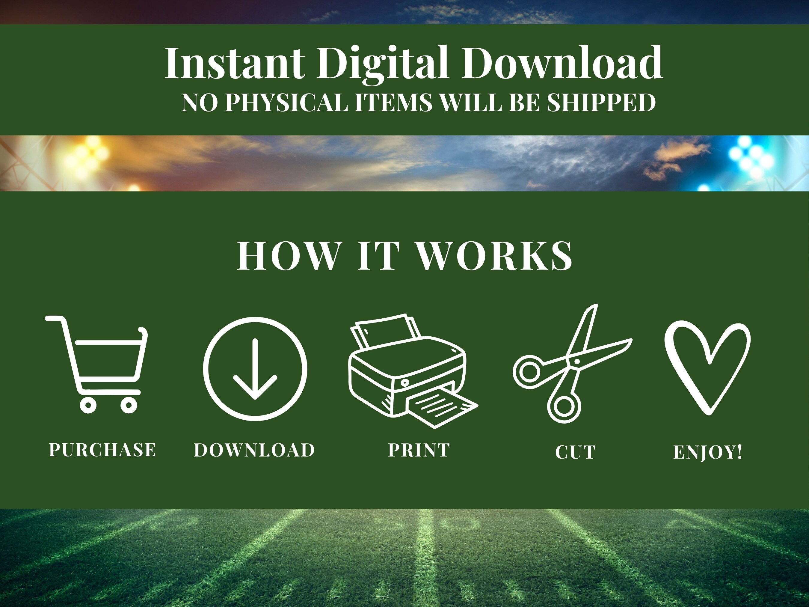 Football Lunch Box Notes for Kids, Positive Affirmations, Encouraging ...