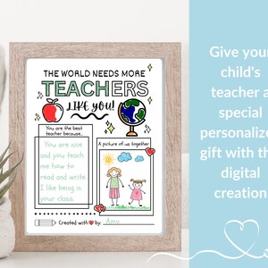 Teacher Appreciation Printable, Teacher Appreciation Week Gift, Thank ...