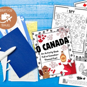 Canada Day Activity Bundle, Canada Day Printables, Canadian Worksheet ...