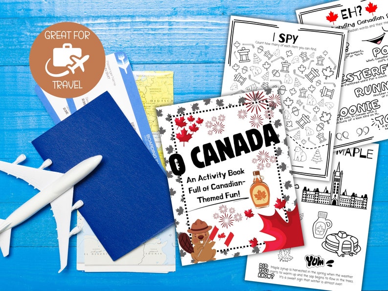 Canada Day Activity Bundle, Canada Day Printables, Canadian Worksheet ...