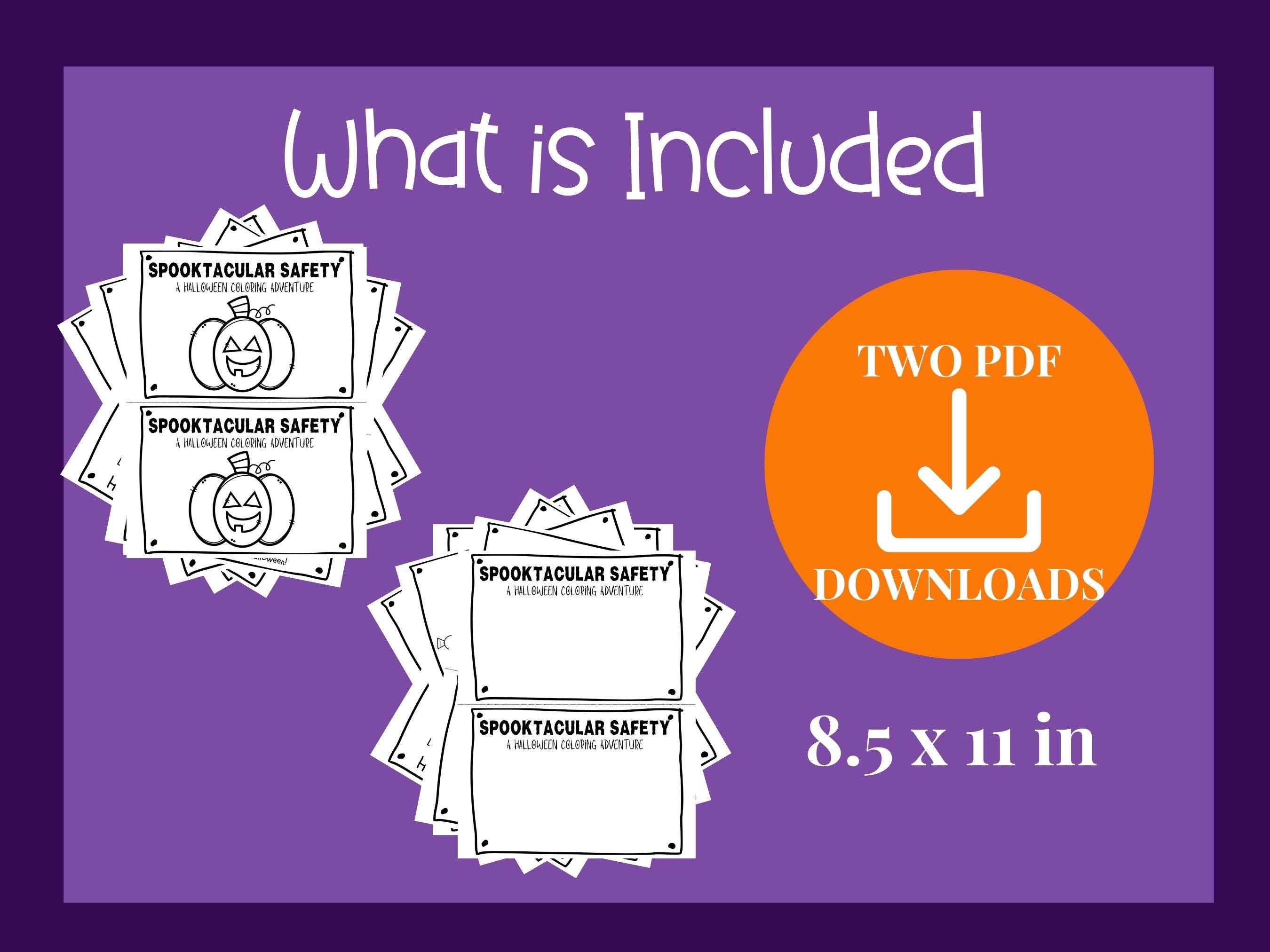Halloween Safety, Halloween Printables, Halloween Coloring Pages ...