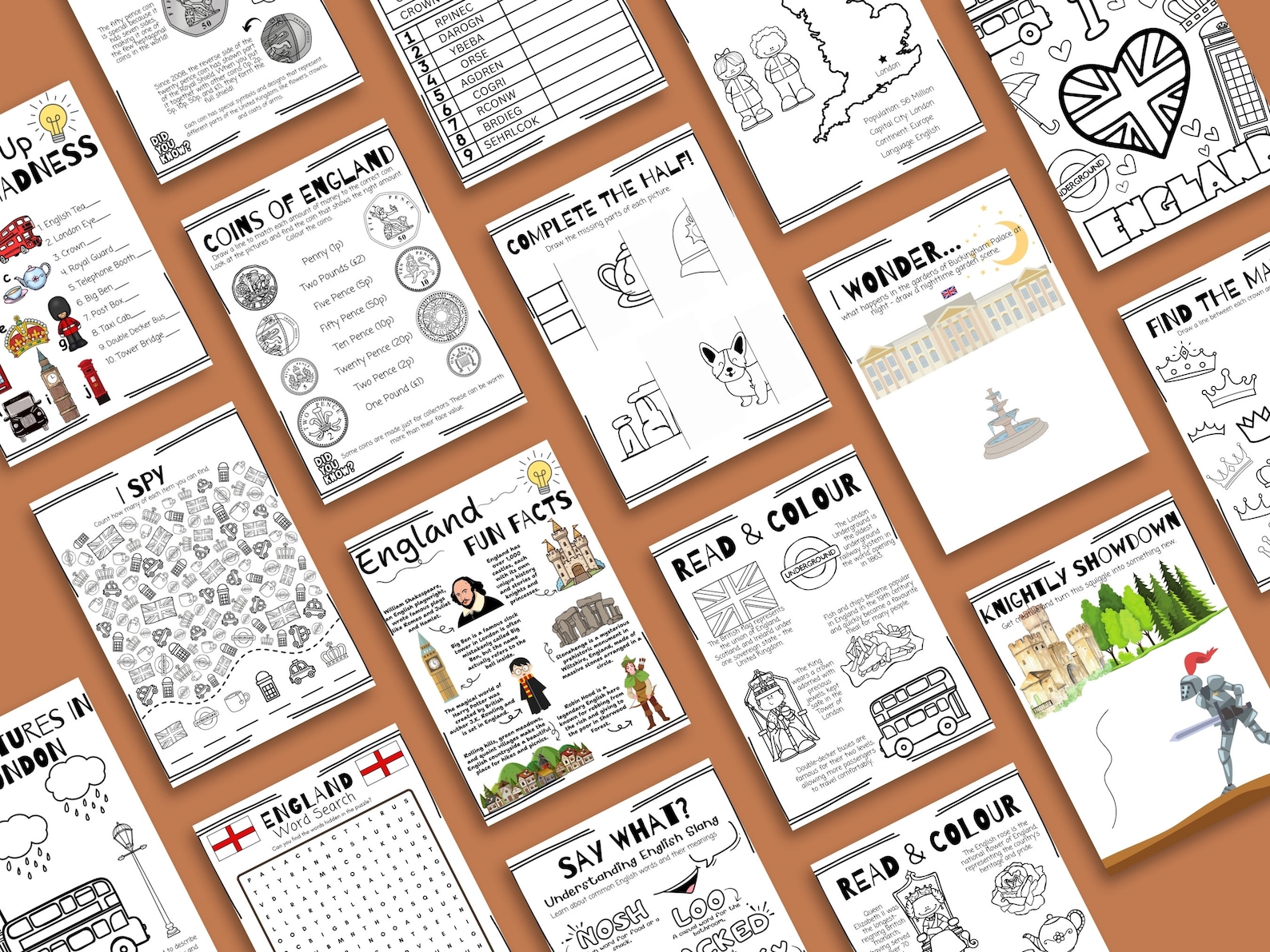 England for Kids, England Activities, England Coloring, Travel ...