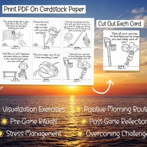 Biblical Affirmations for Kids, Bible Verse Coloring Pages, Positive ...