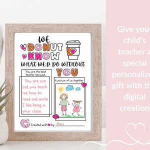 Teacher Appreciation Printable, Teacher Appreciation Week Gift, Thank ...